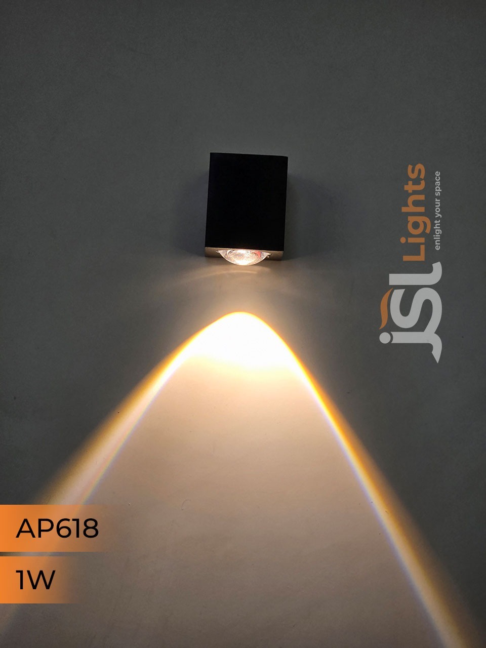 APRA 618 2W Up Down Outdoor Wall Light