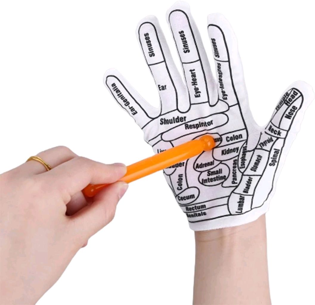 Acupressure Hand Socks With Stick