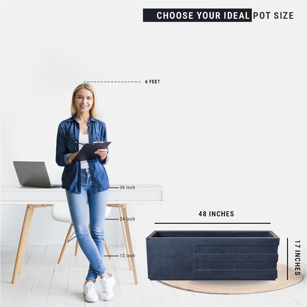 4 ft GT Rectangular Planter