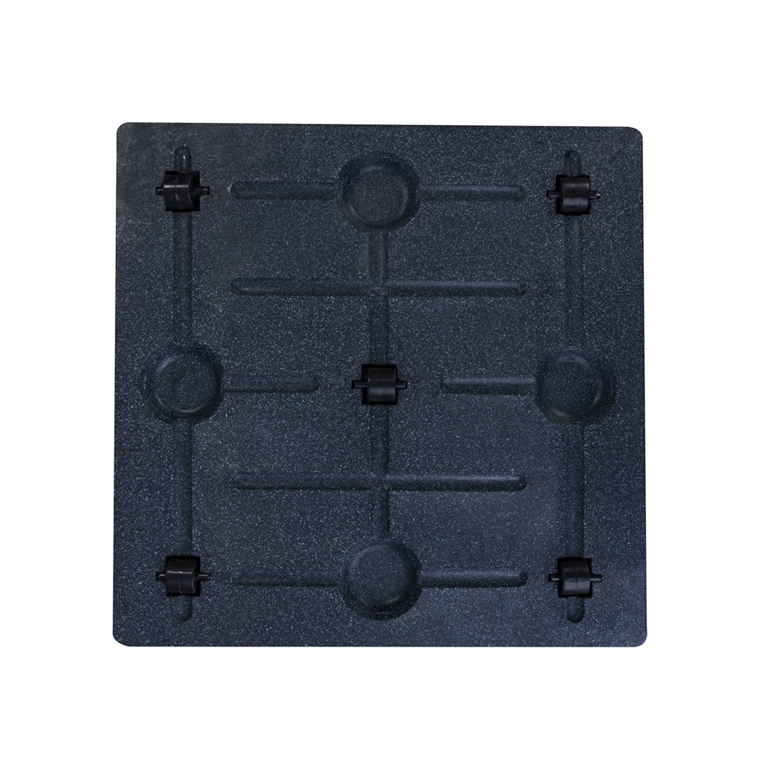 Square Bottom with Wheels