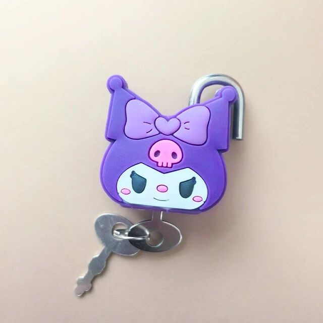 New mini kuromi lock and key