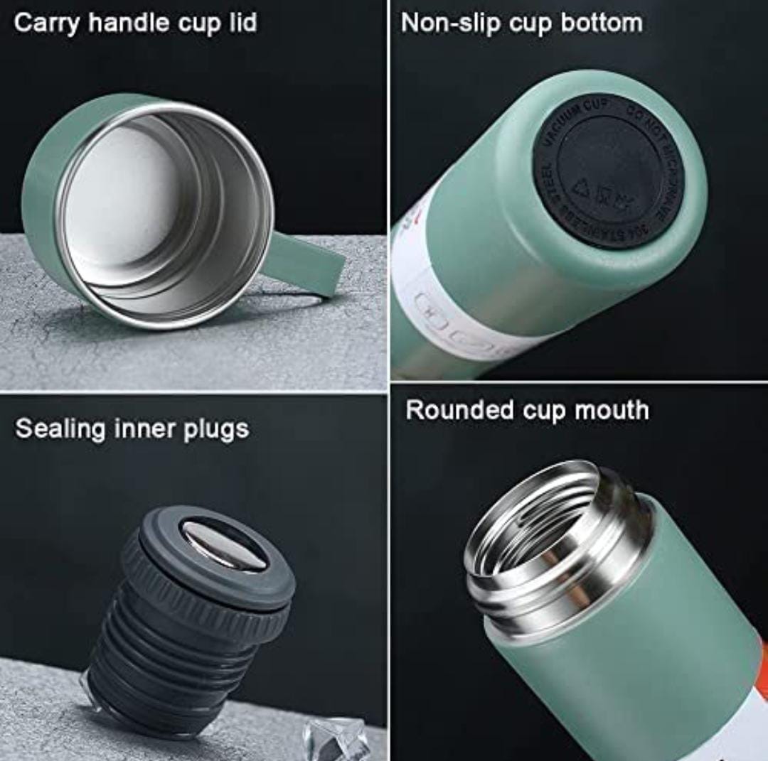 Vacuum Flask - Green Color