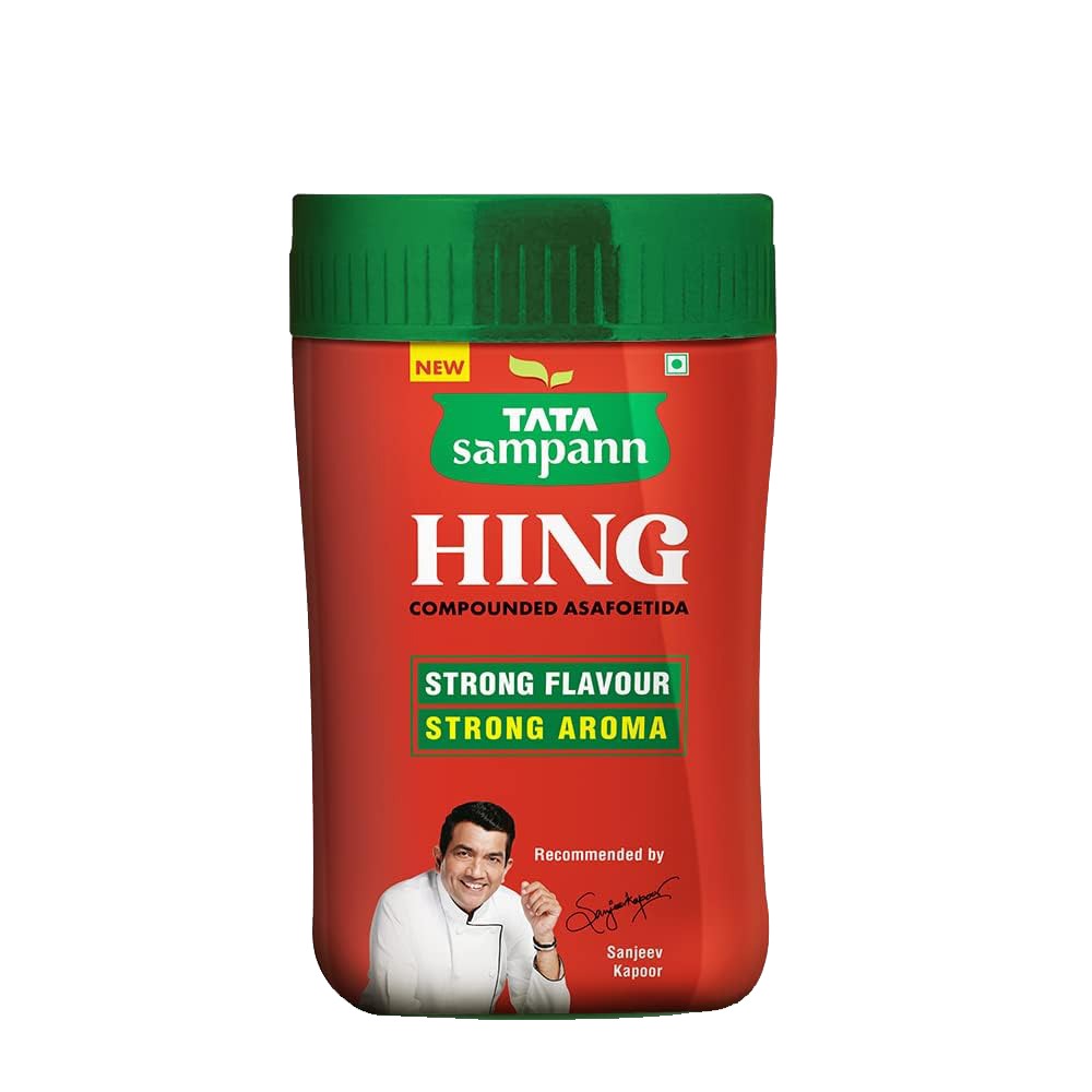Tata Sampann Hing (Bandhani Hing), Compounded Asafoetida, Strong ...