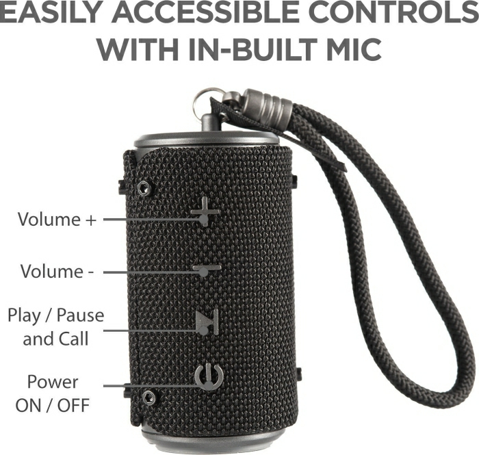 boAt Stone Grenade 5 W Portable Bluetooth Speaker