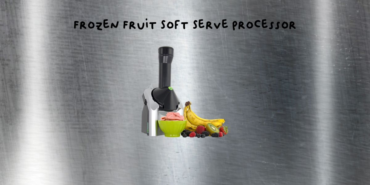 Frozen Fruit Soft Serve Processor