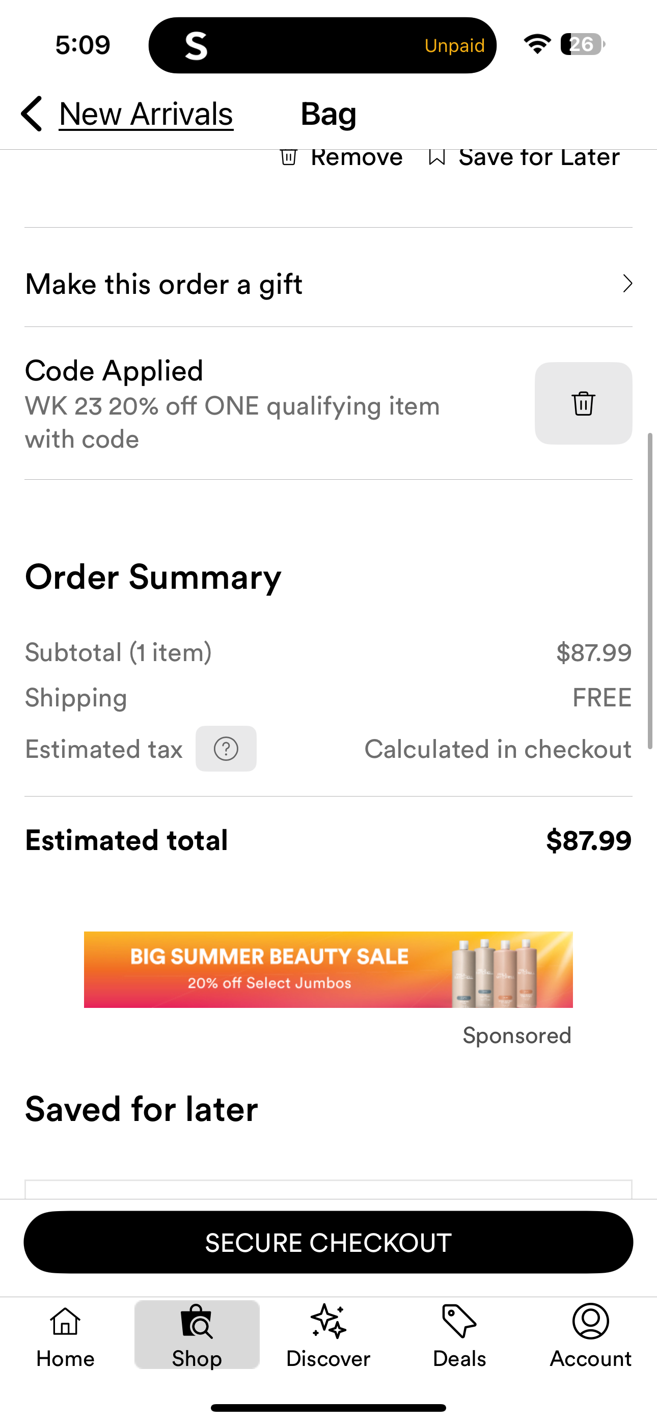 ULTA Promo Codes (1 Verified) - 20% Off Sitewide Aug 2025