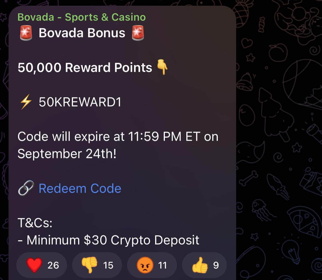 Bovada Promo Codes & Black Friday 2024 Deals - 75% Off