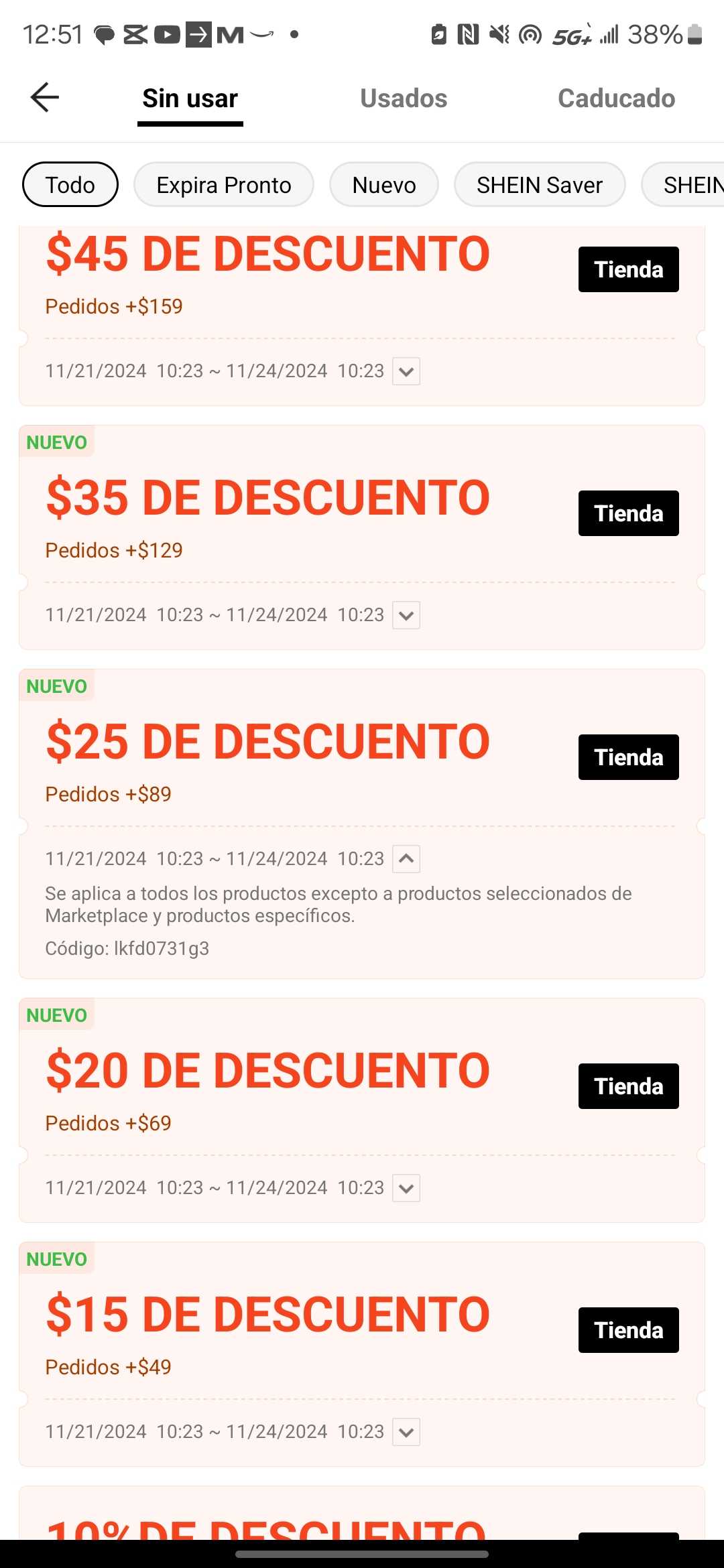 SHEIN Coupon Codes - 15% Off | December 2024