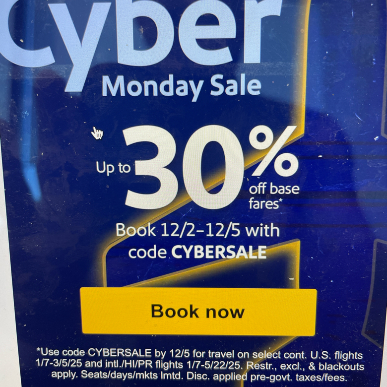 Southwest Airlines Promo Codes - $250 Off | December 2024