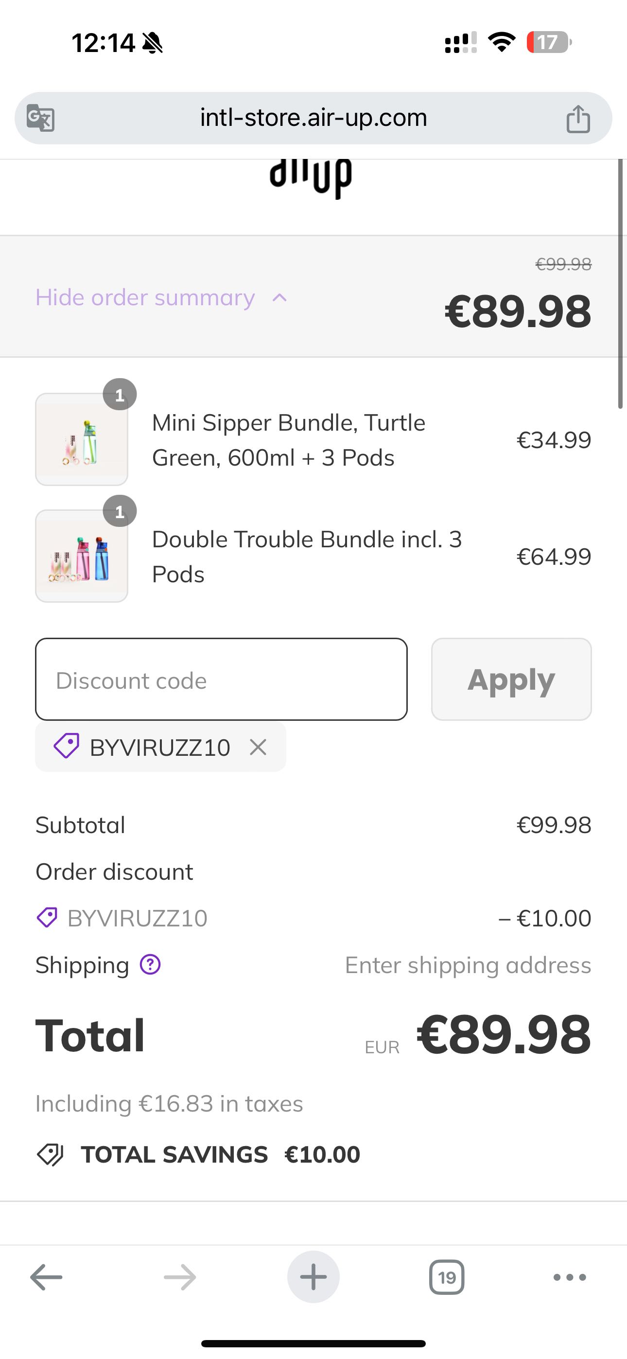 Air Up Promo Codes - 15% Off (4 Verified) May 2026