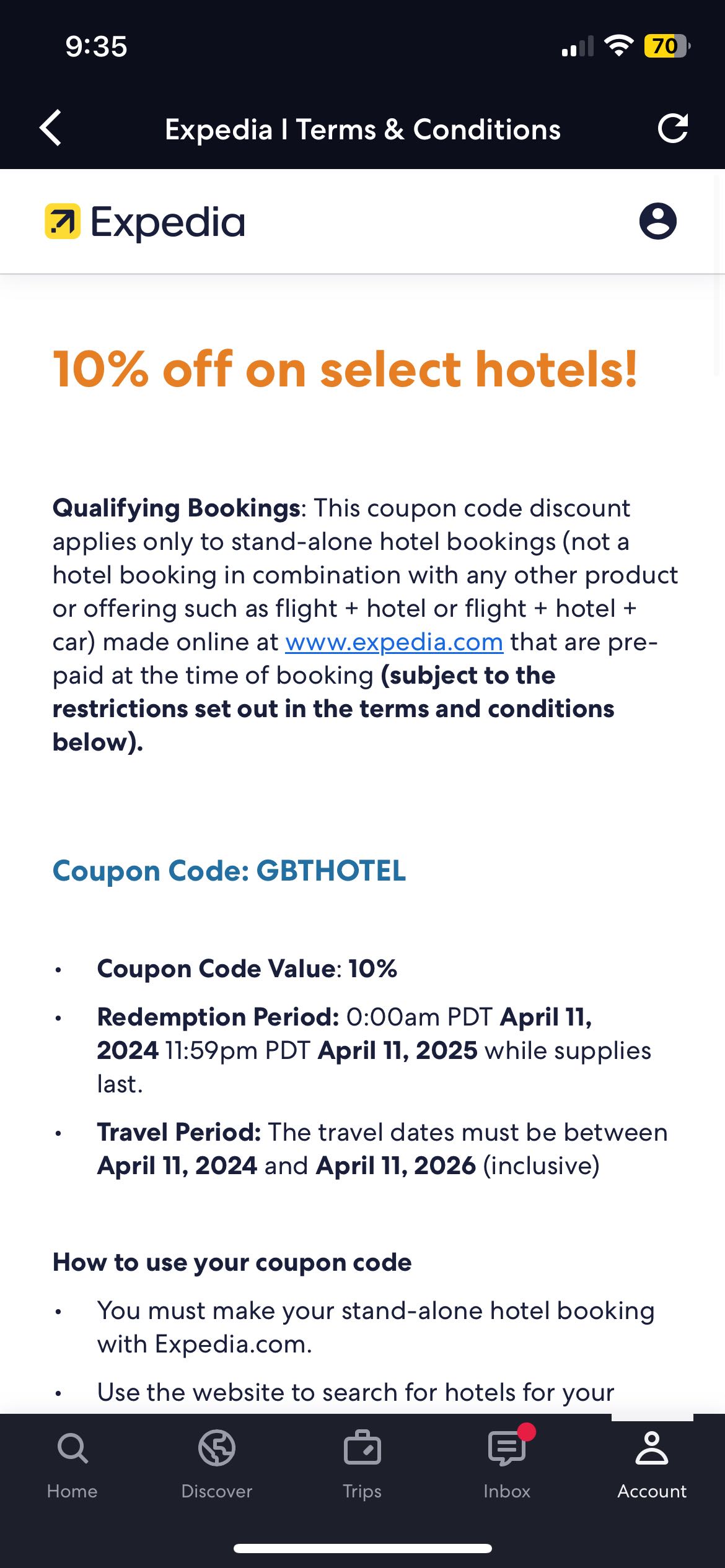 Expedia Coupon Codes & Black Friday 2024 Deals - 10% Off