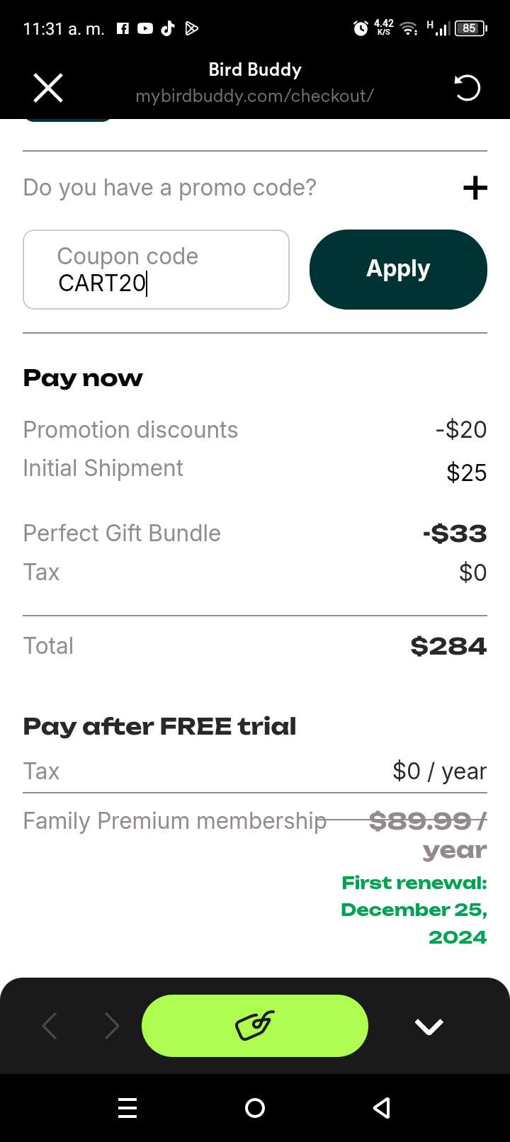 Bird Buddy Promo Codes - 40% Off Coupons Jun 2026