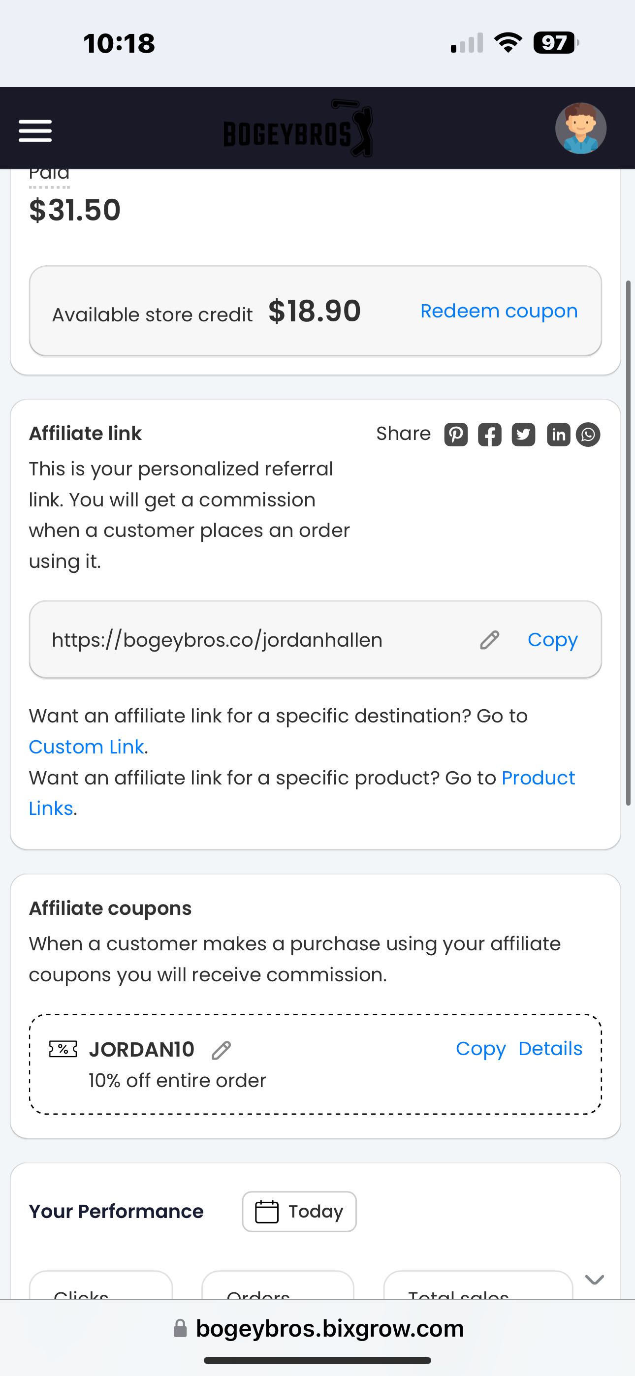 Bogey Bros Discount Codes (5 Verified) - 10% Off May 2025