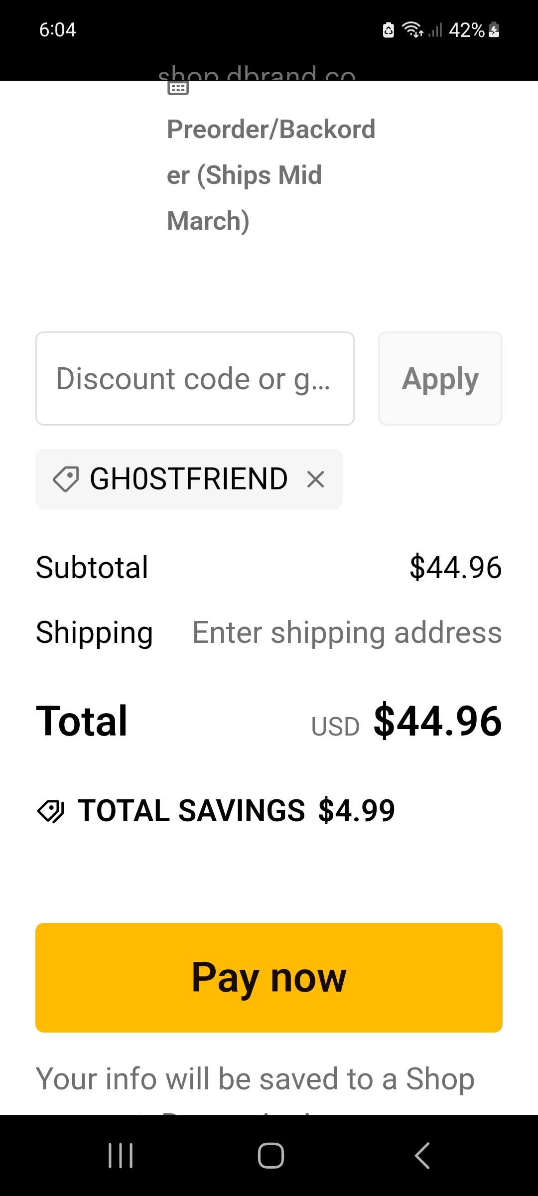 dbrand Coupon Codes (4 Verified) - 10% Off Sitewide Mar 2025