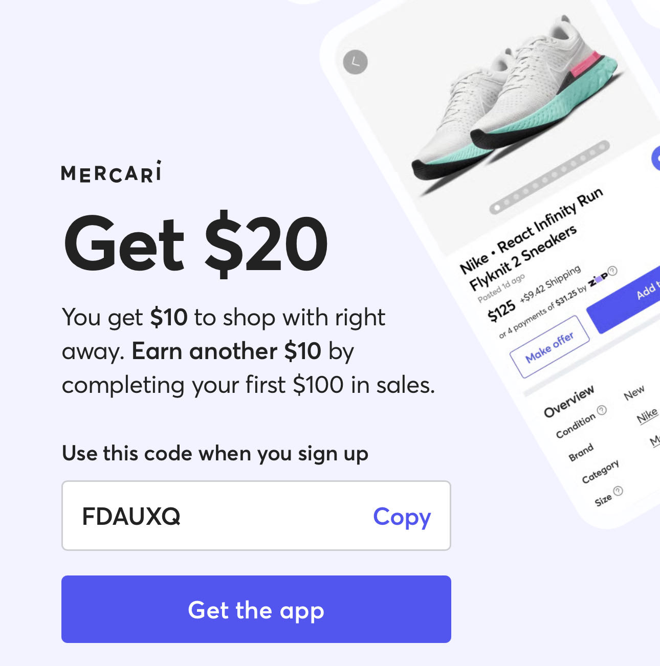 Mercari Promo Codes - $20 Off (19 Verified) May 2026