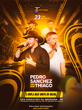 Pedro Sanchez e Thiago em São Sebastião da Amoreira - Evento ON