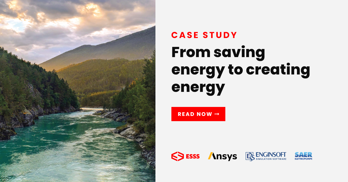 Case study - SAER Elettropompe uses pumps as turbines - ESSS