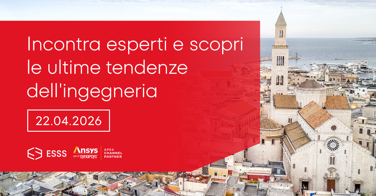 Seminario Simulazione a Bari - Digital Engineering Day - ESSS
