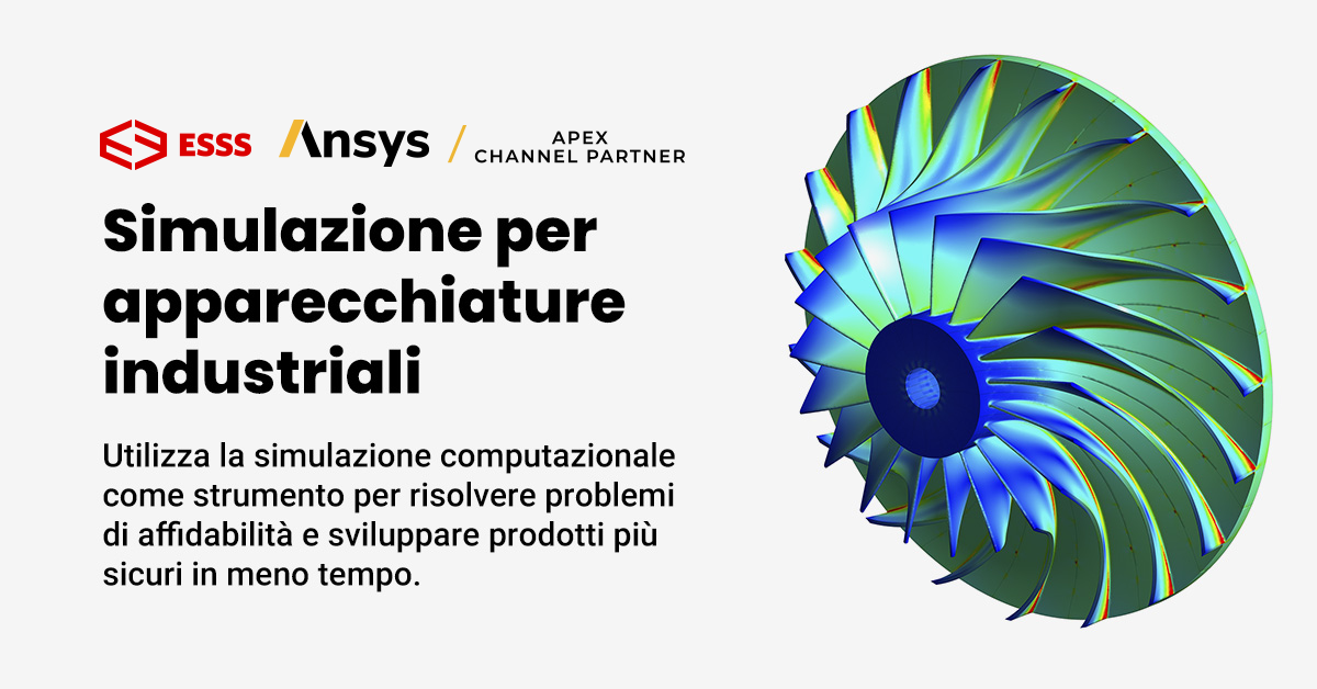 Simulazione per apparecchiature industriali