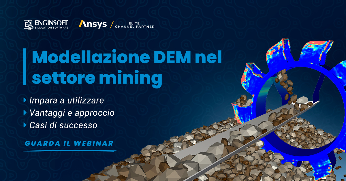 Webinar: Modellazione DEM nel settore mining