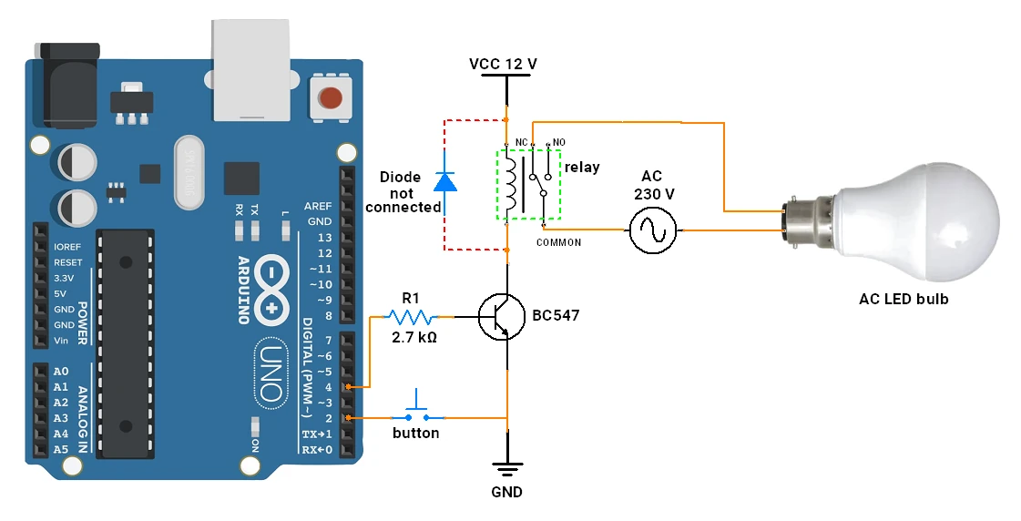 GPIO Usage and Applications-Arduino GPIO Application 7 | EWskills