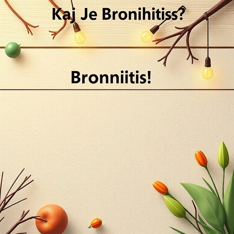 Učinkovito Bronhitis Zdravljenje: Ključni Koraki do Izboljšanja