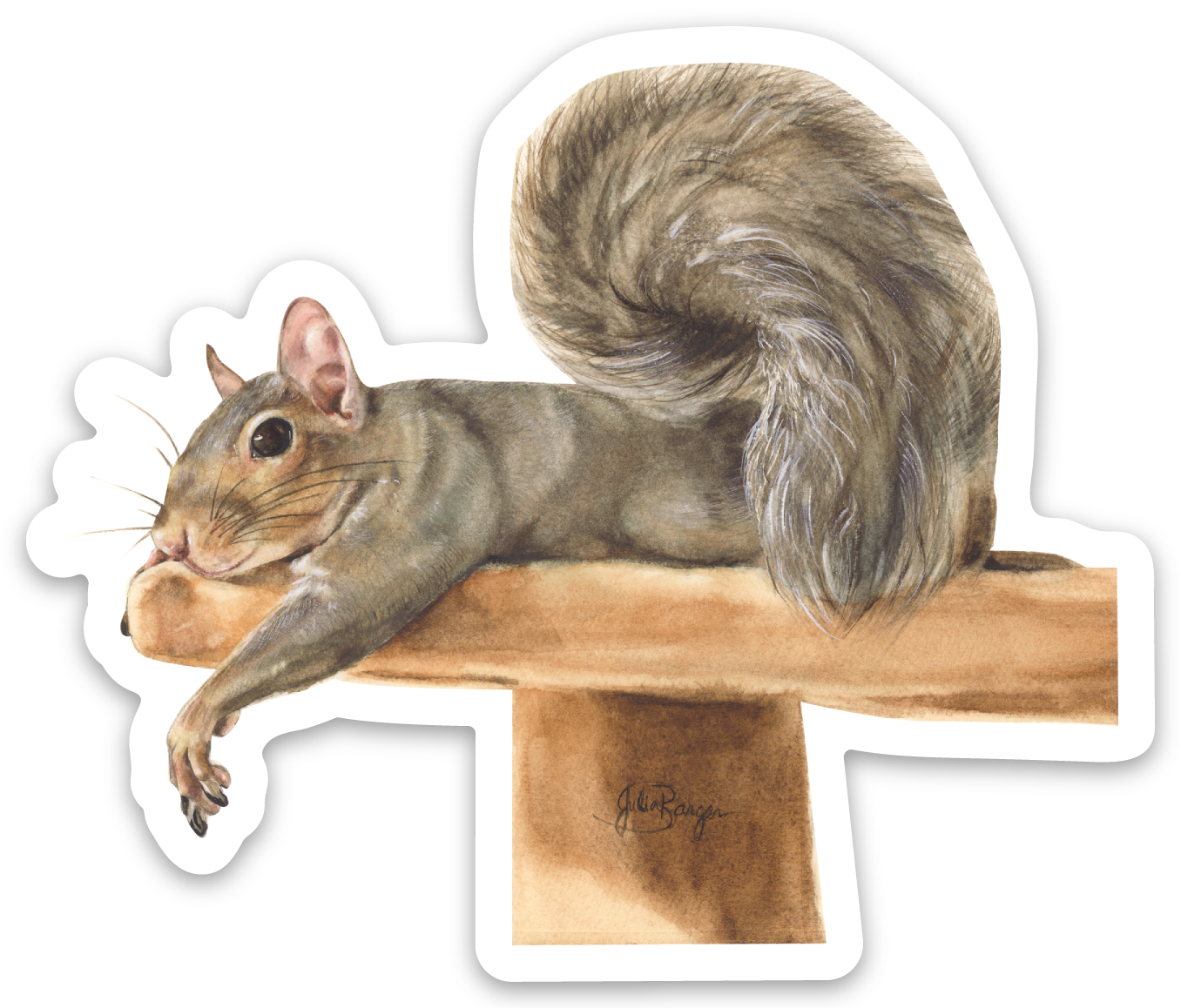 ChillJill by Julia Barger Art | Die cut stickers | Sticker Mule Australia