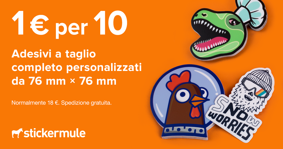 £1 for 10 | Sticker Mule UK