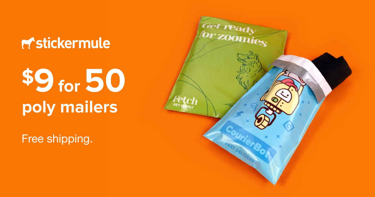 $9 for 50 | Sticker Mule