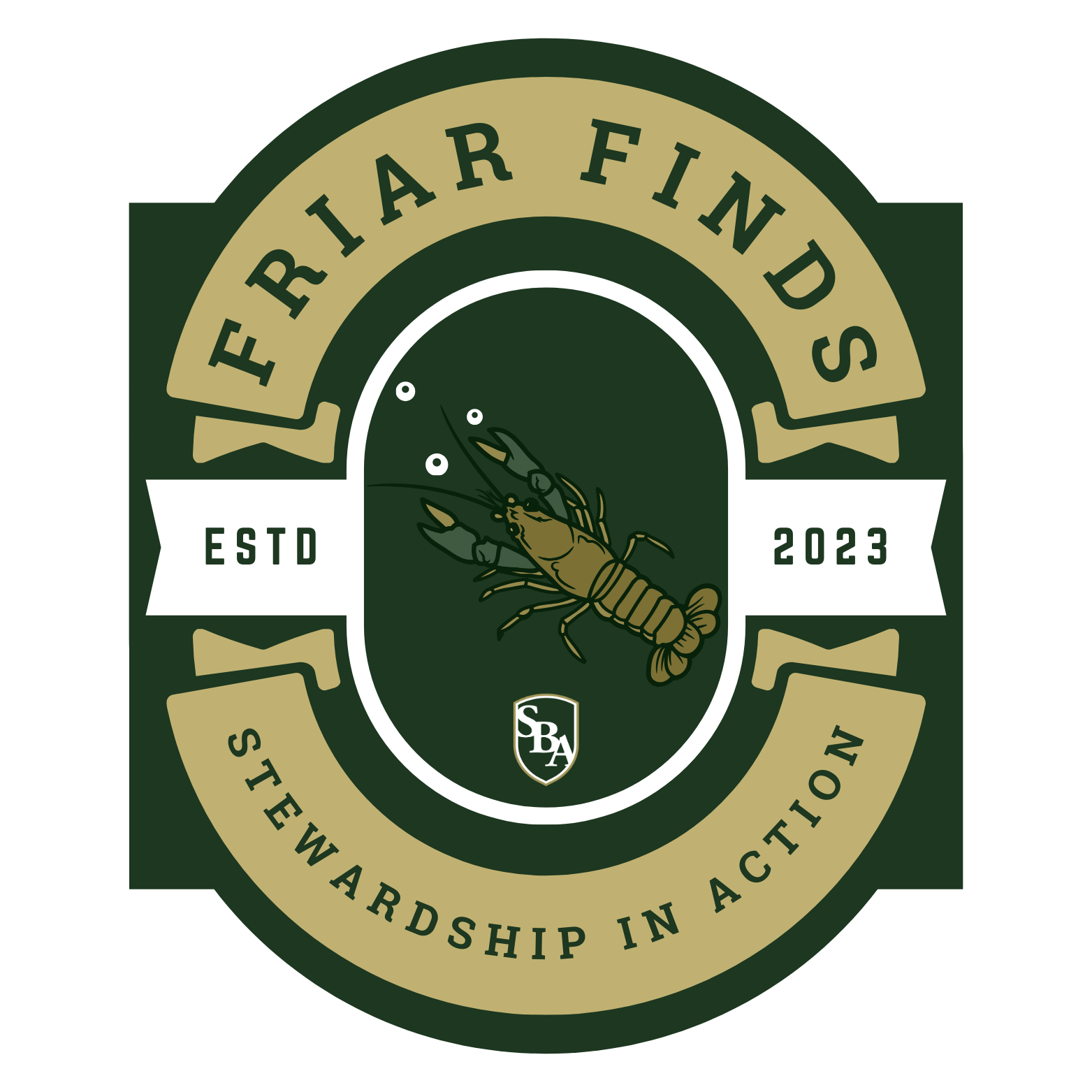 Friar Finds Logo by David Buckler | Image gallery | Sticker Mule