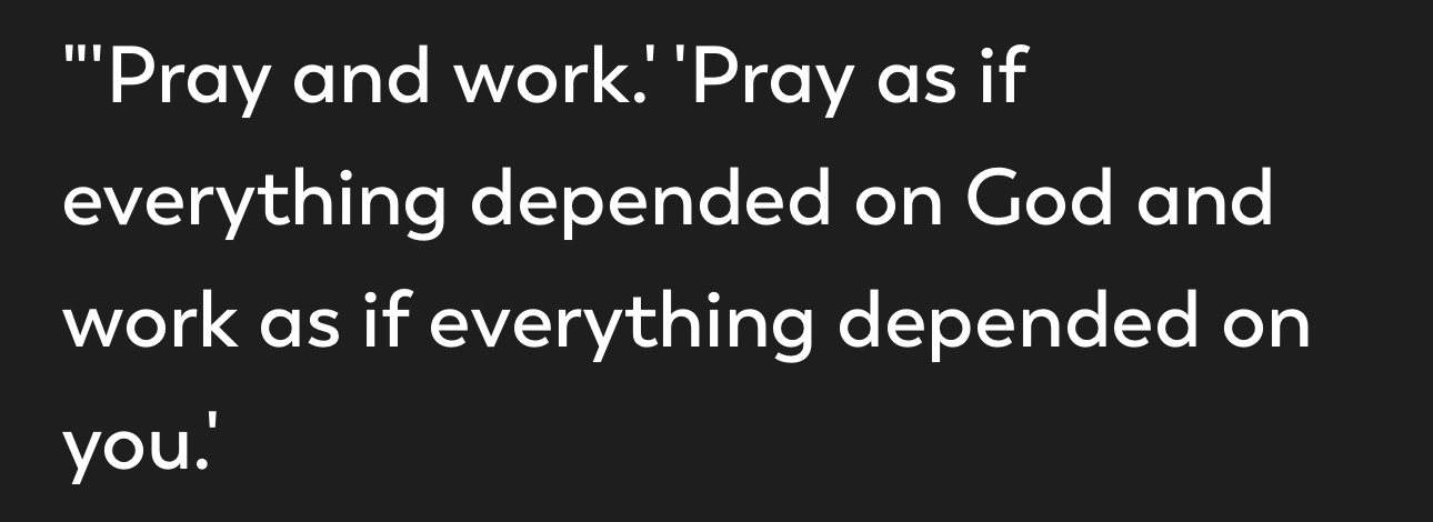 Pray and Work by Knight of Joy | Image gallery | Sticker Mule India