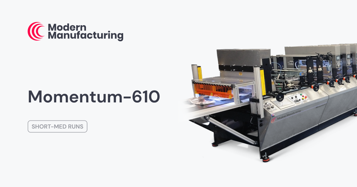 Momentum-610 | Machines | Modern Manufacturing