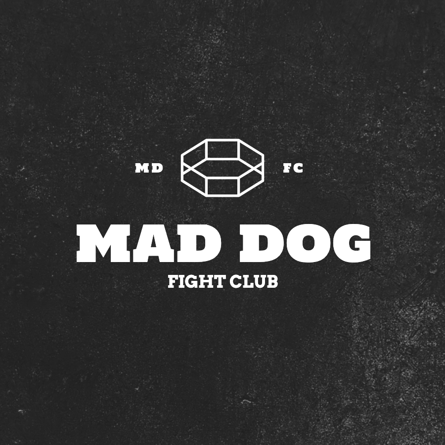 mad dog fight club logo | Free logo template | Studio