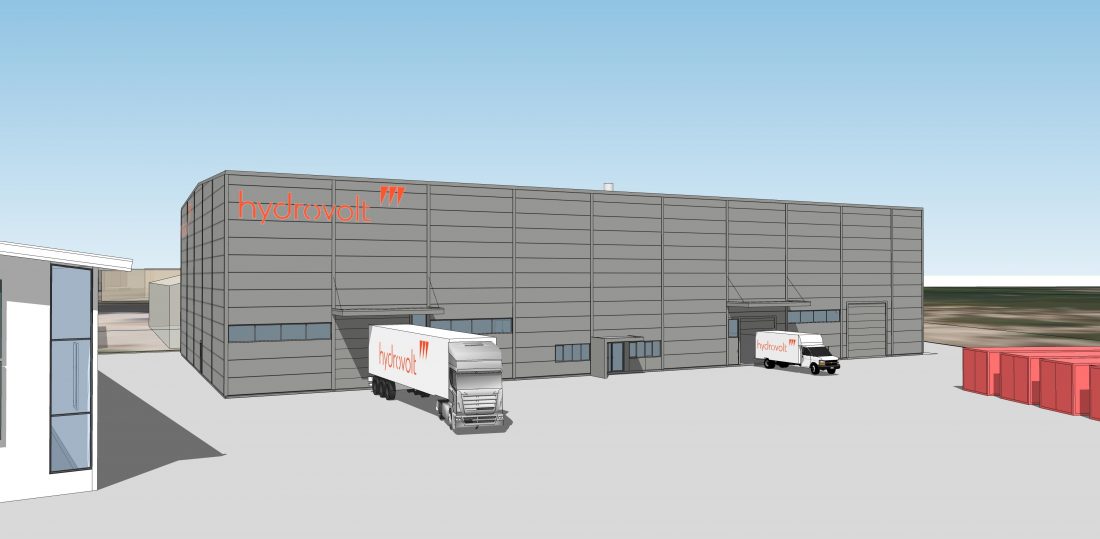 Hydrovolt har startet byggingen av verdensledende gjenvinningsanlegg ...