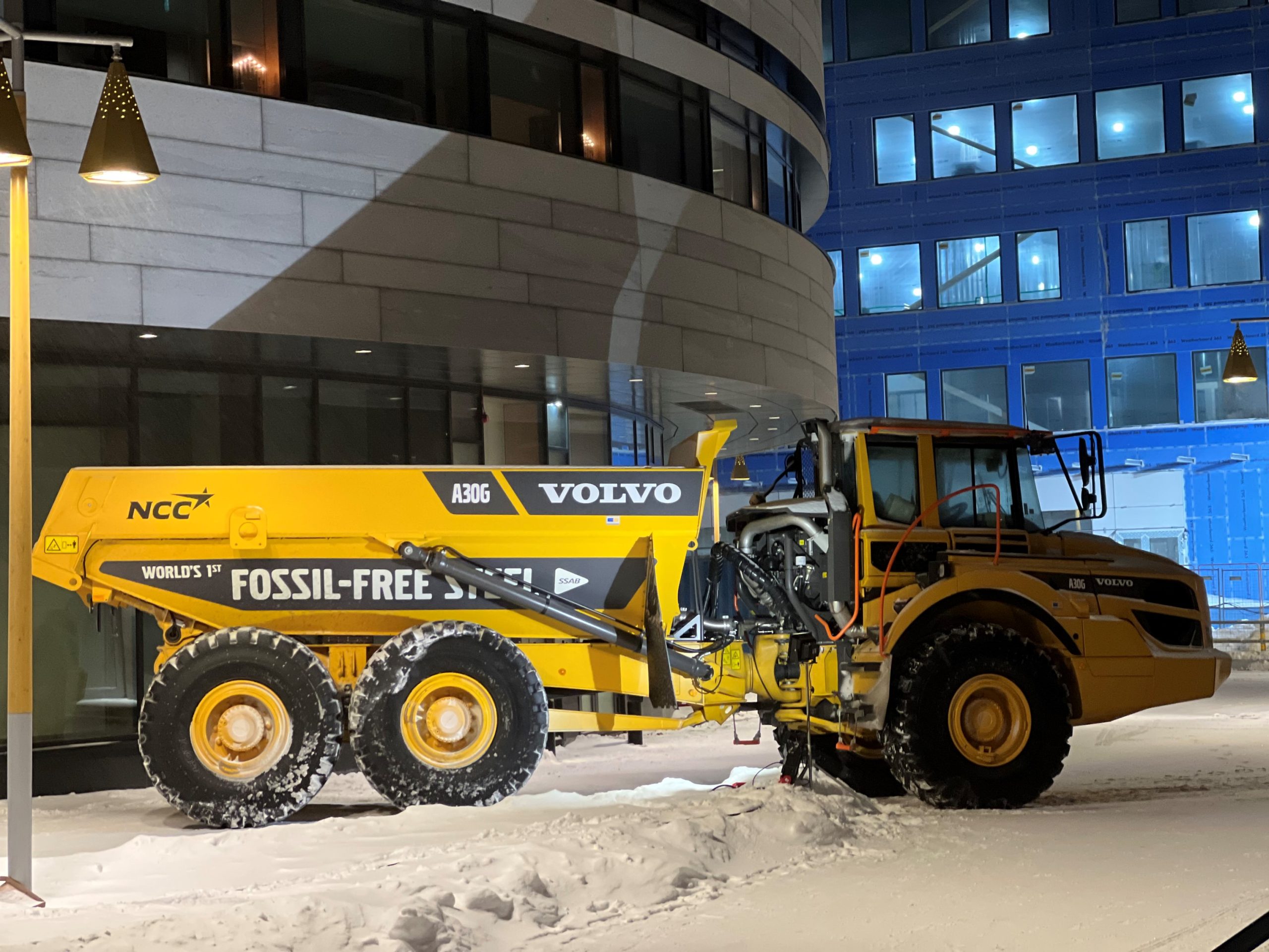 Denne dumperen er laget av grønt stål - Hydrogen24