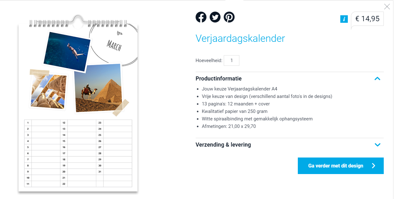 Zo maak je de mooiste kalender! - Smartphoto NL