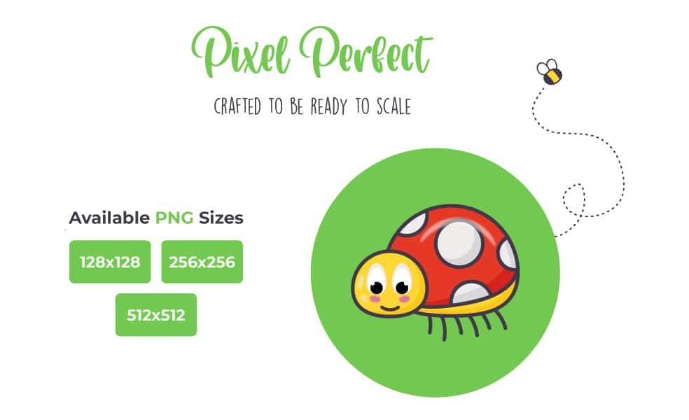 110 Cute Insect Vectors - Smashing Stocks