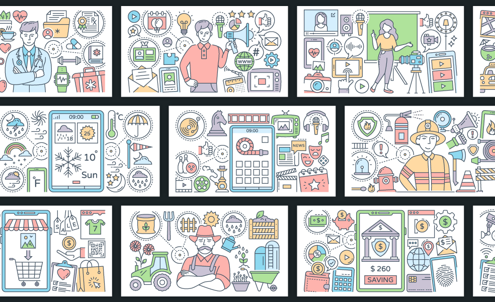 60+ Modern Linear Banner Designs - Smashing Stocks