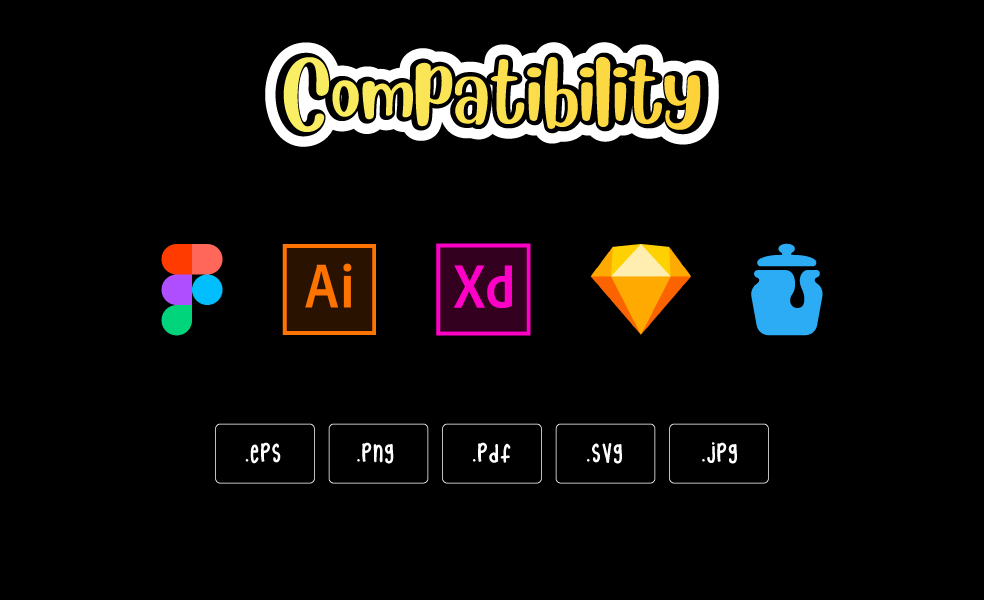 290+ Cute Stickers With Gradient Vectors - Smashing Stocks