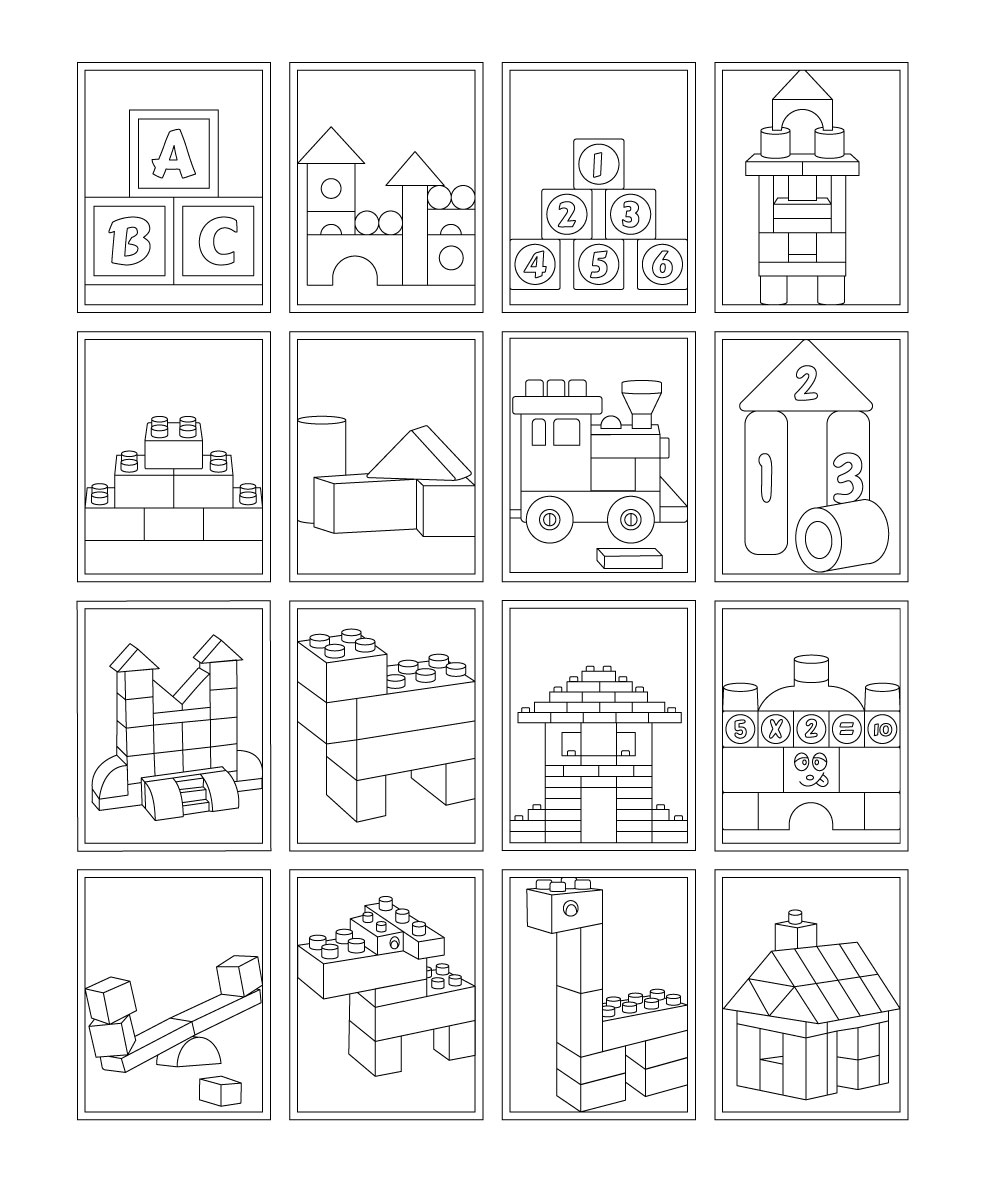 Coloring Pages - 1342 Vector Templates - Smashing Stocks