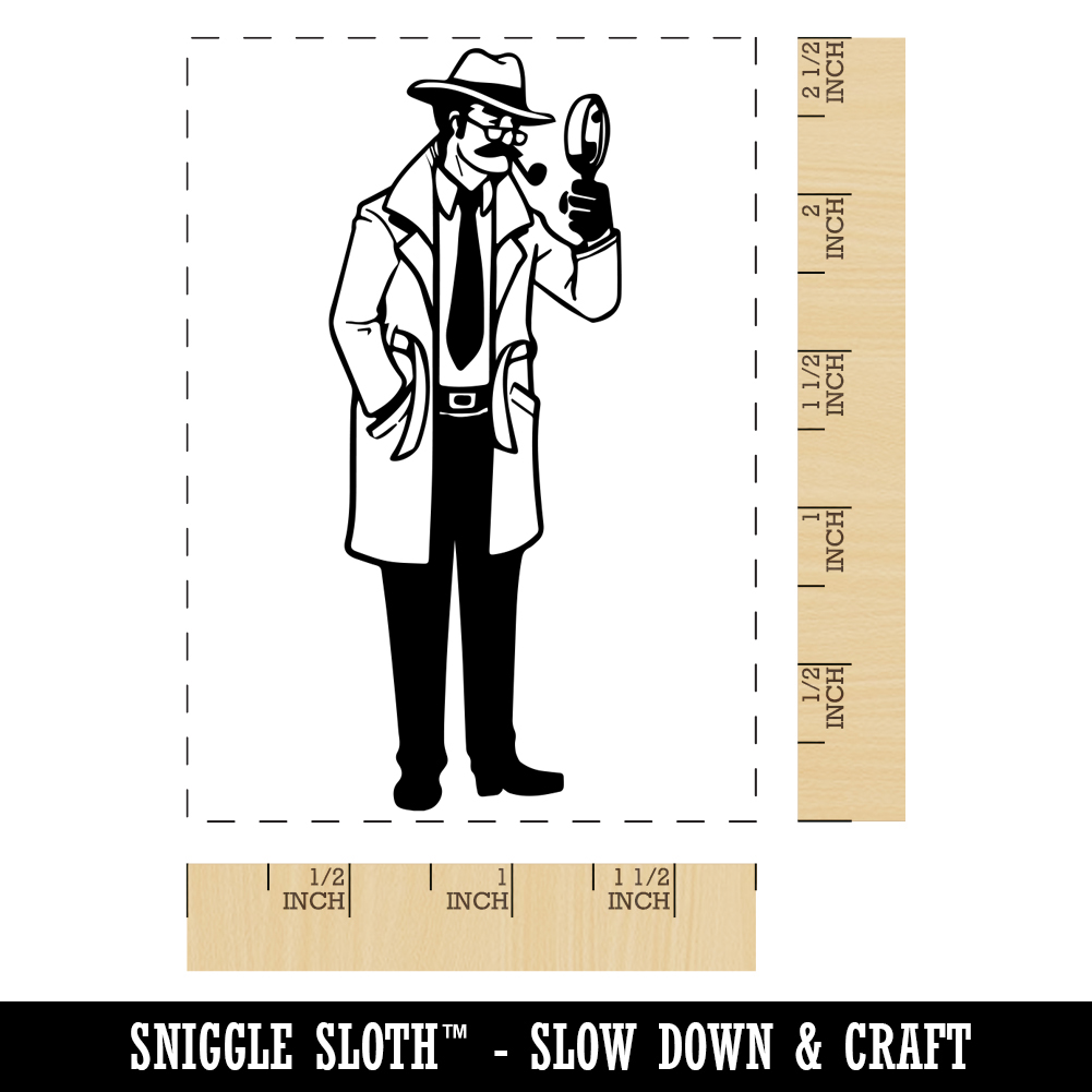 Craft Supplies & Tools Detective Private Eye Inspector with Hourglass ...