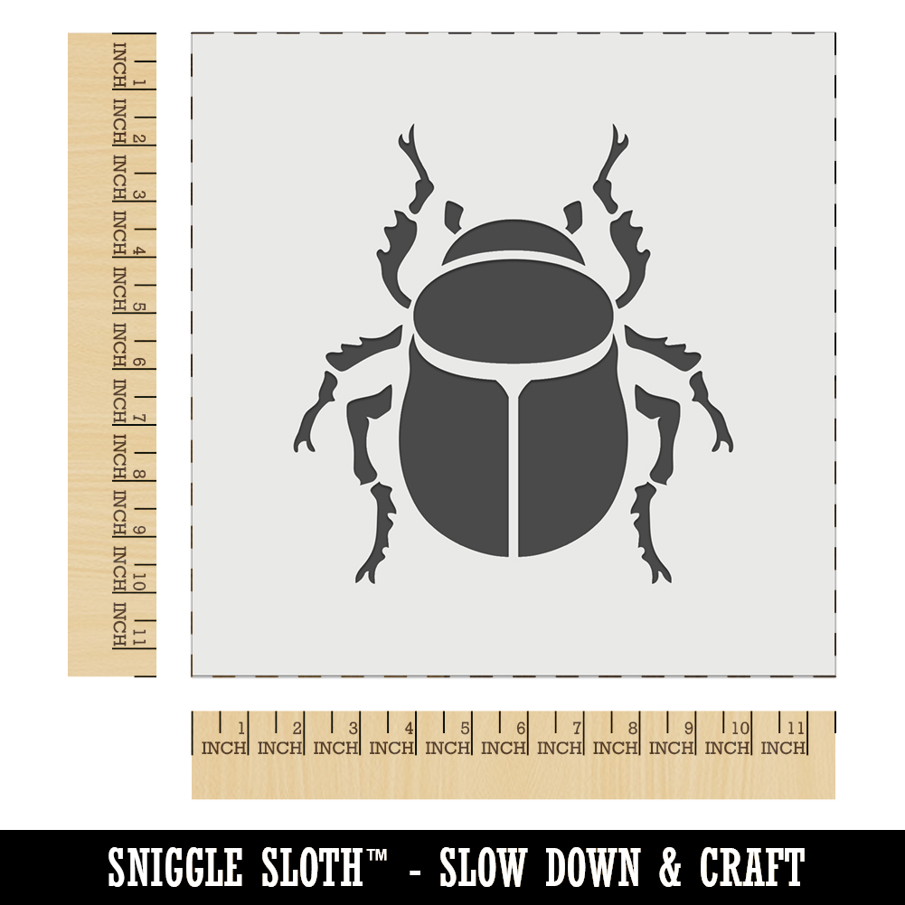 Scarab Beetle Insect Bug Wall Cookie DIY Craft Reusable Stencil | eBay
