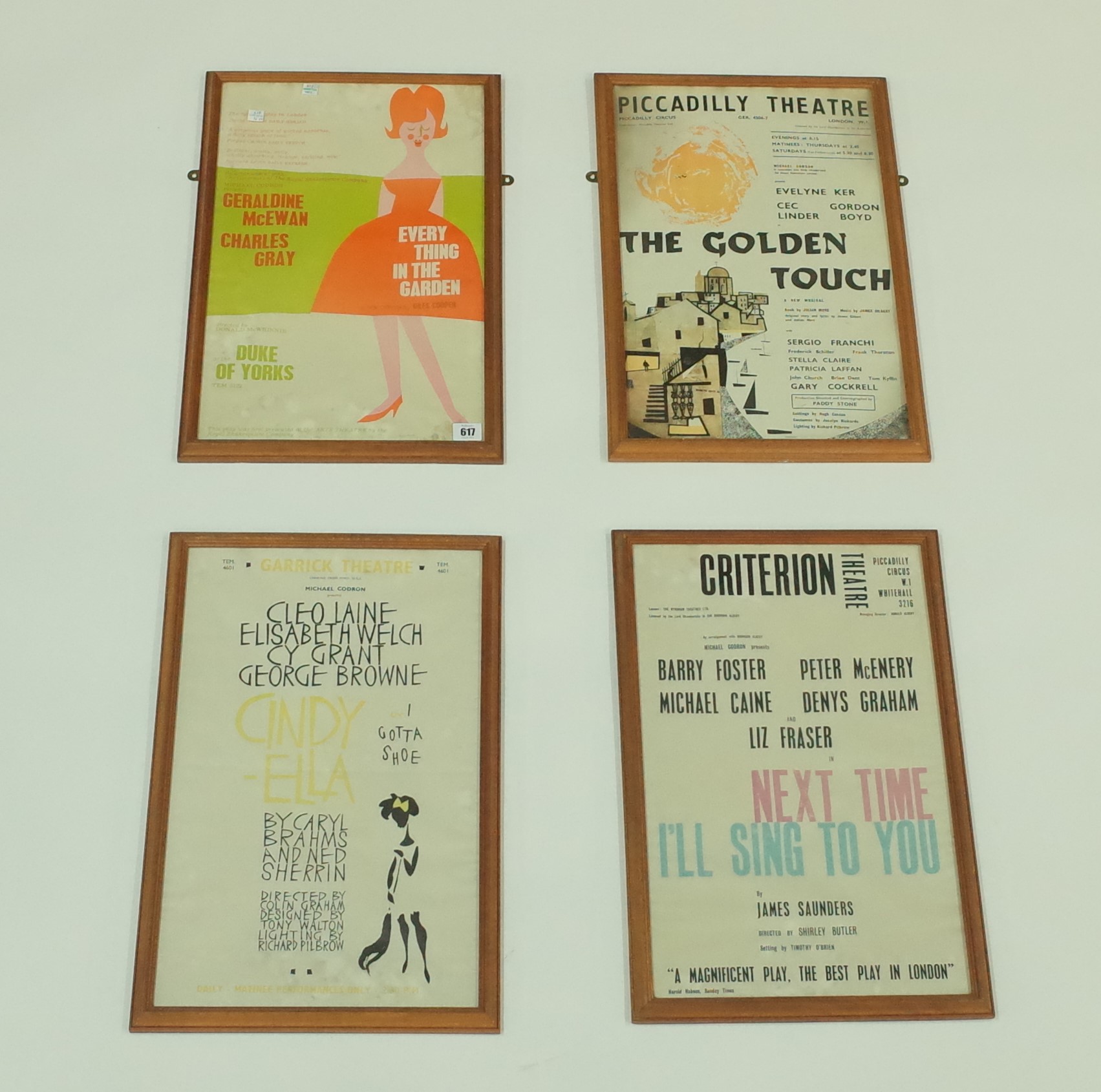 SIR MICHAEL CODRON: A GROUP OF THEATRE POSTERS FOR SIR MICHAEL CODRON ...