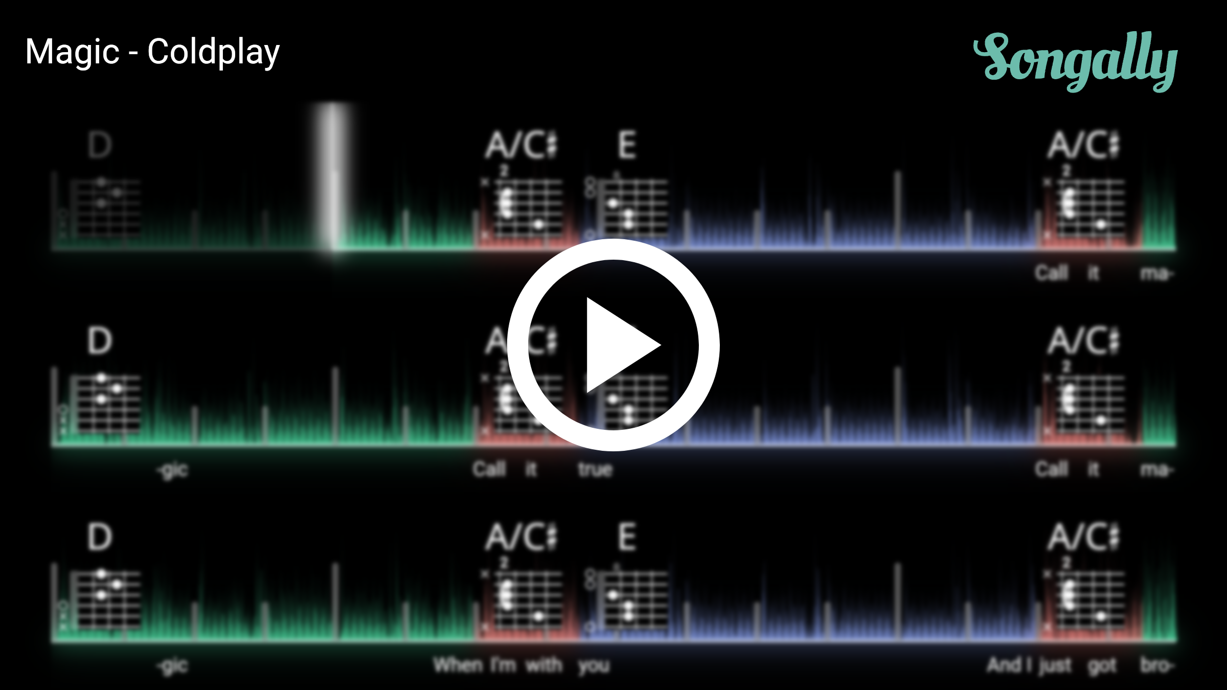 Magic Chords and Lyrics - Songally