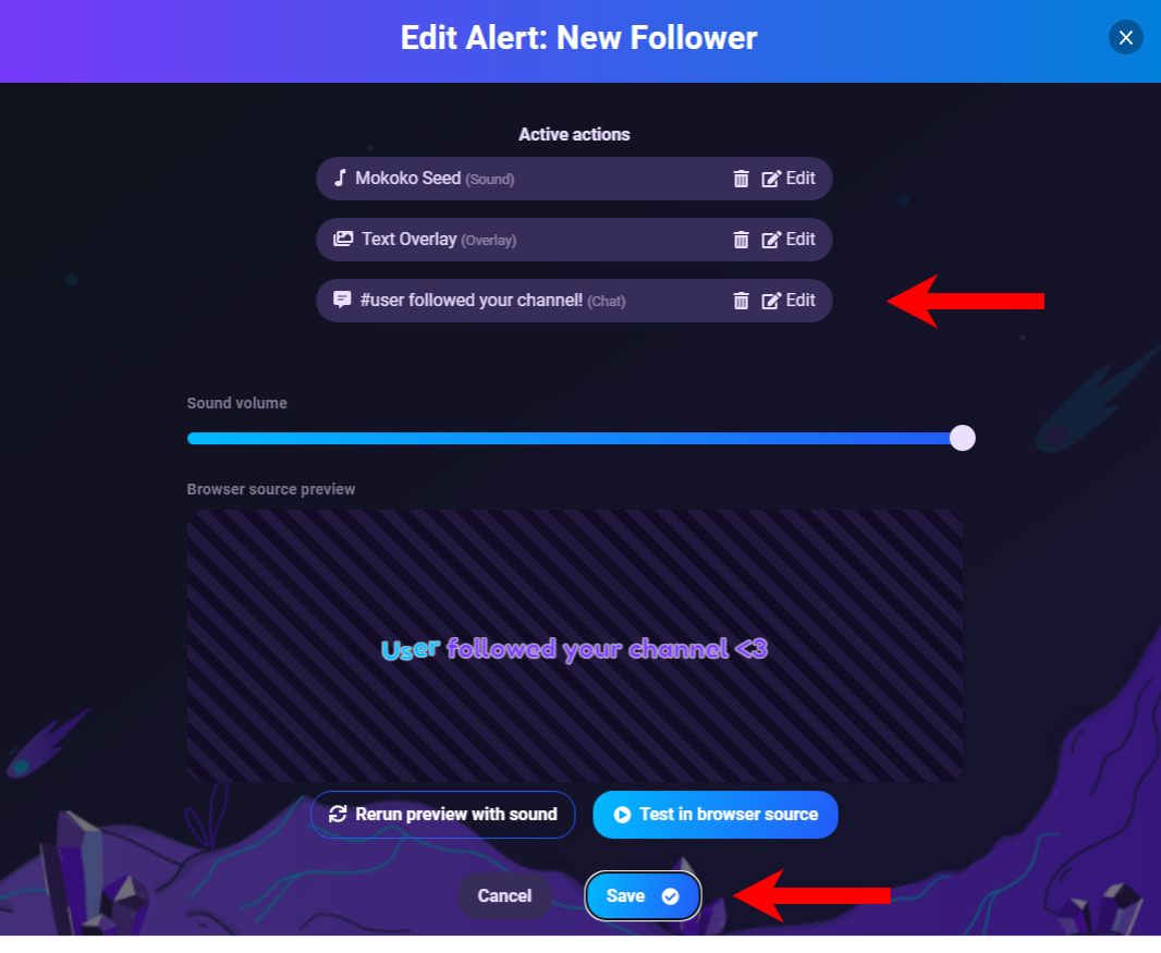 How to customize Chatbot Messages - Sound Alerts Help
