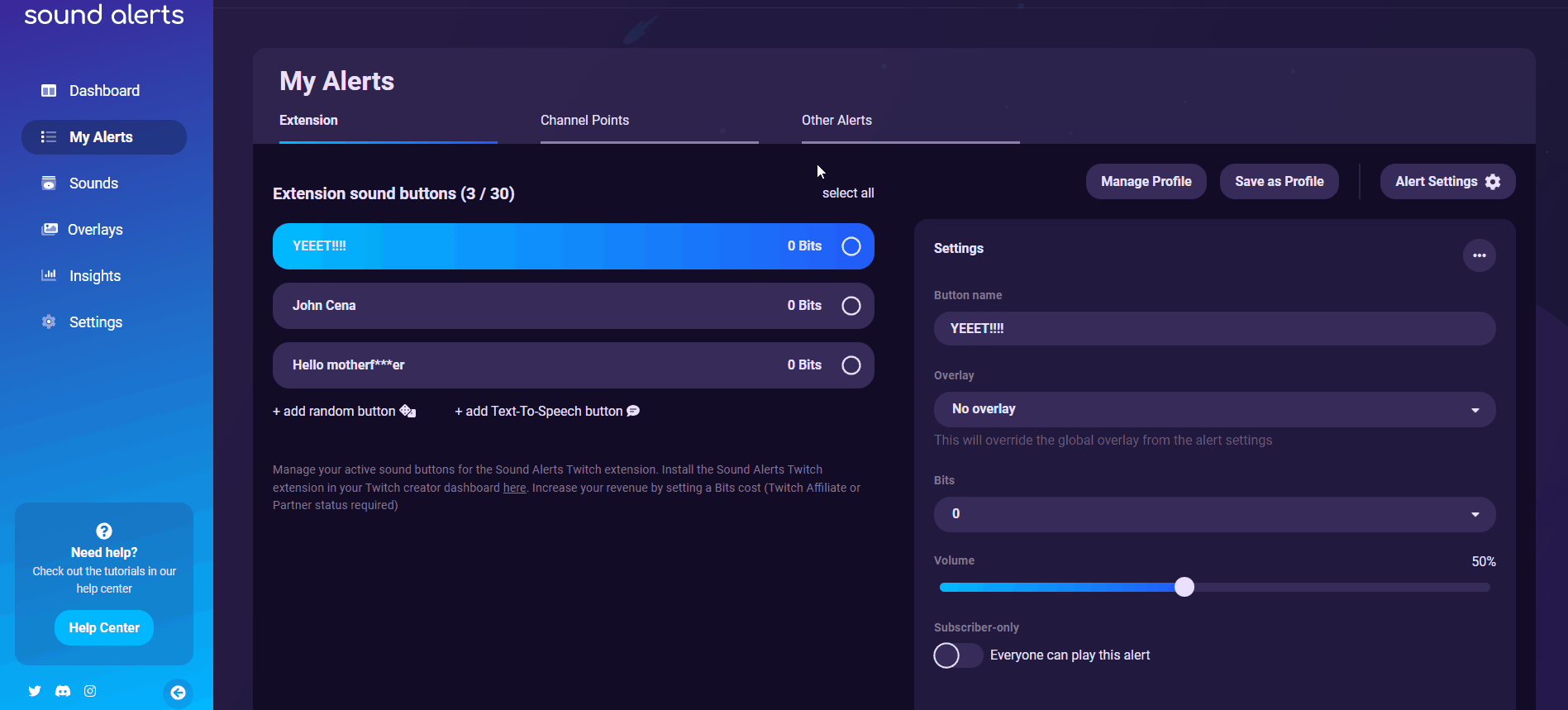How should I handle Follow Botting? - Sound Alerts Help