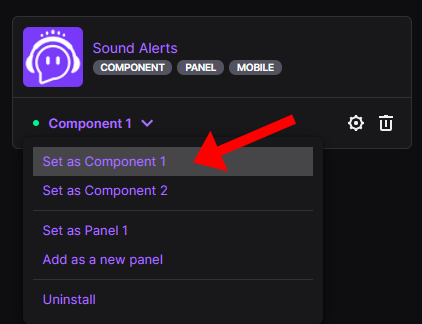Installing the Twitch Extension - Sound Alerts Help