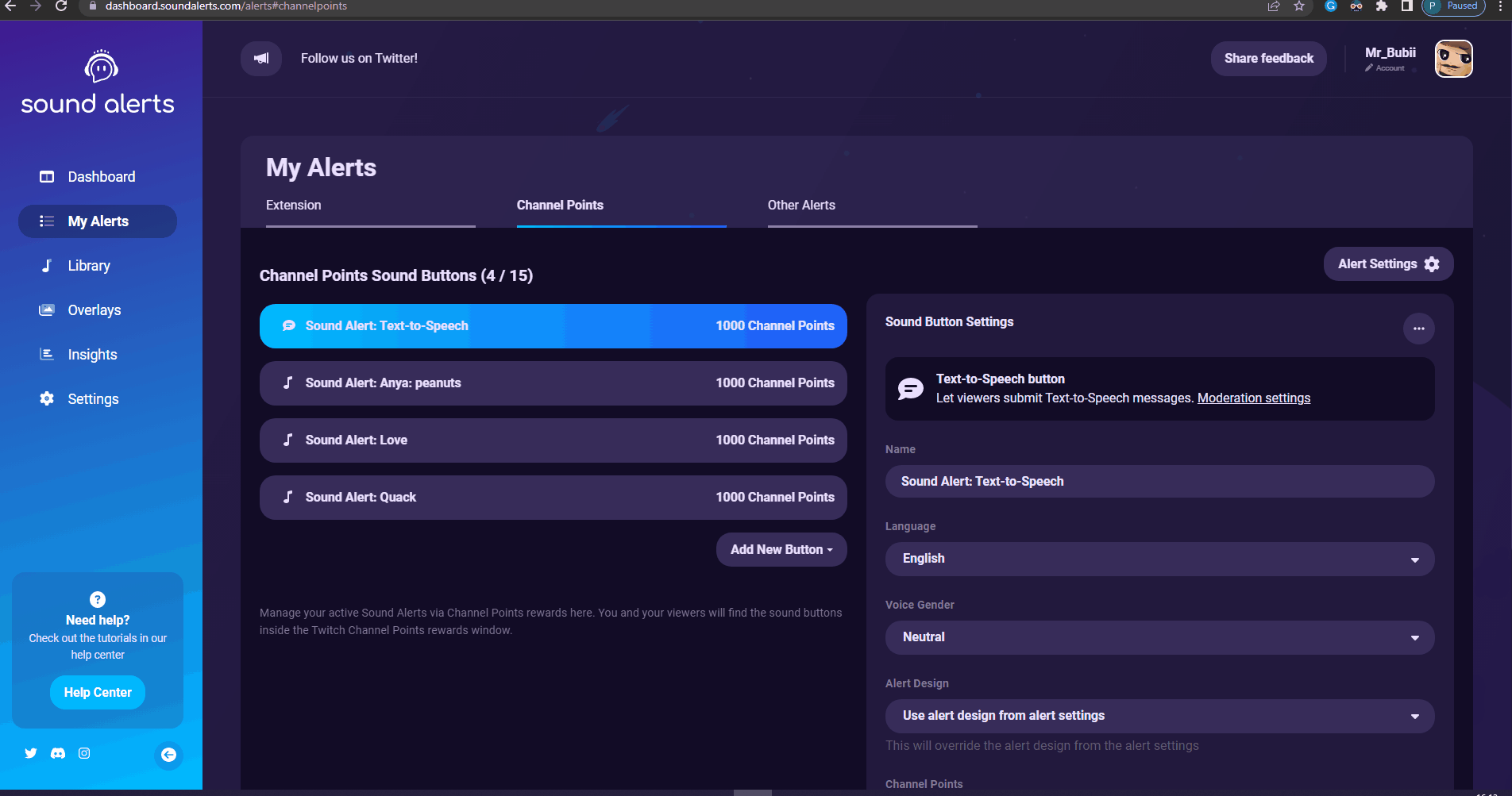 Video Share Alerts Showcase - Sound Alerts Help