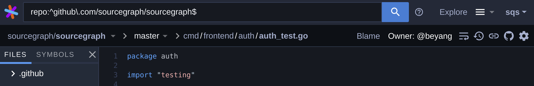 Github Sourcegraphsourcegraph Code Ownership A Sourcegraph Extension That Shows Code Owners 