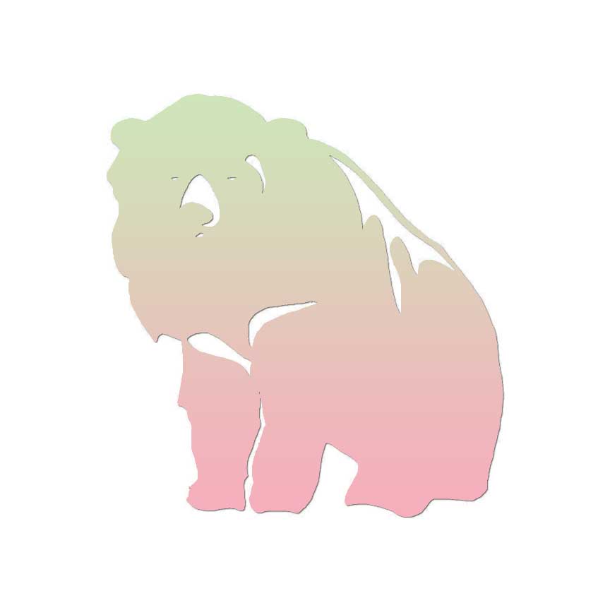 Bear Grizzly Kodiak - Vinyl Decal Sticker - Multiple Patterns & Sizes ...